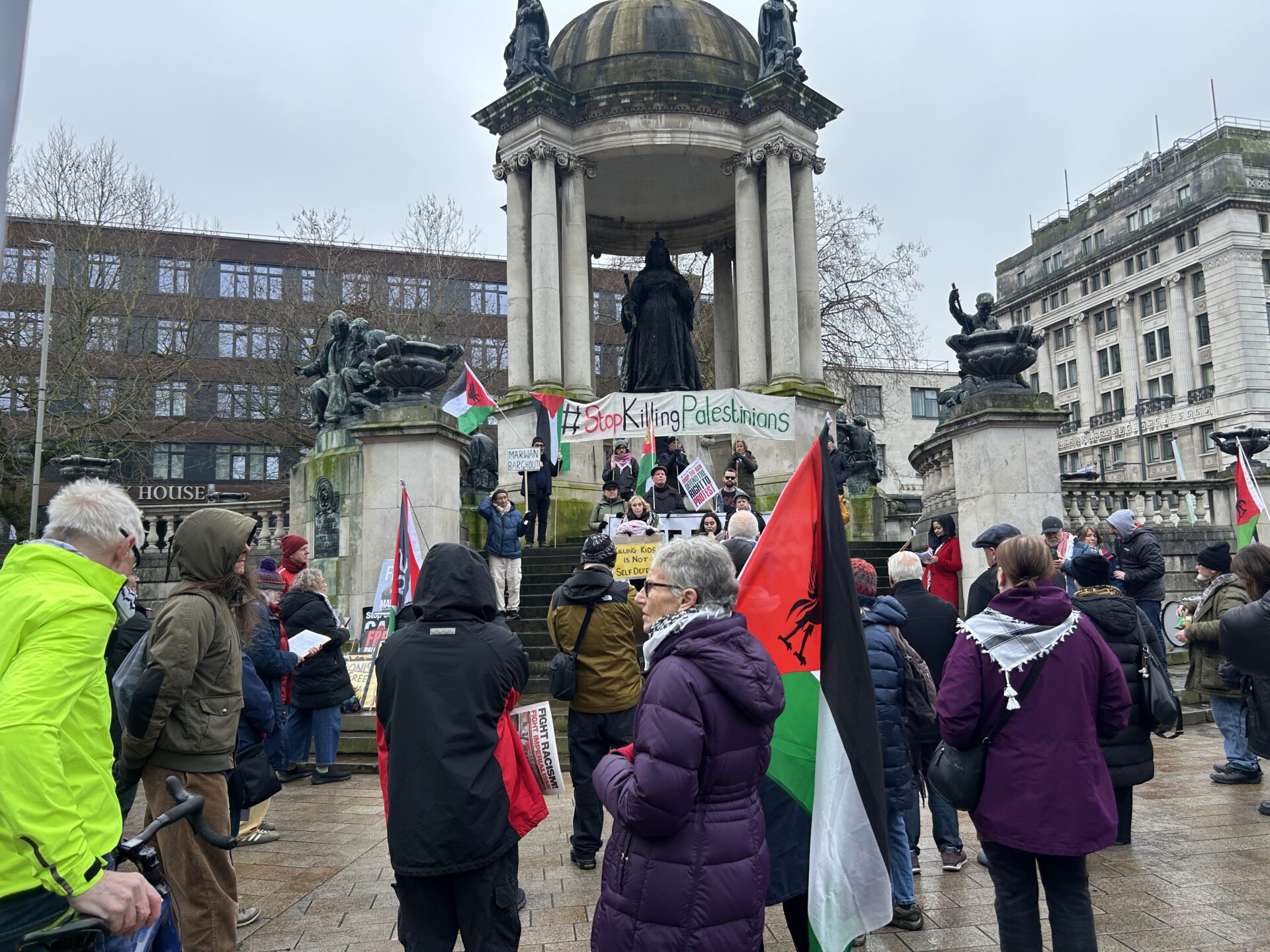 Liverpool Friends of Palestine march into the New Year - MerseyNewsLive